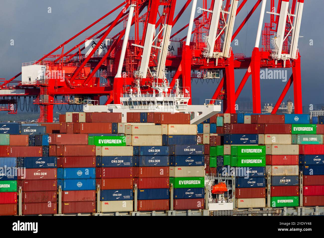 Container Port, Halifax, Nova Scotia, Canada Stock Photo - Alamy