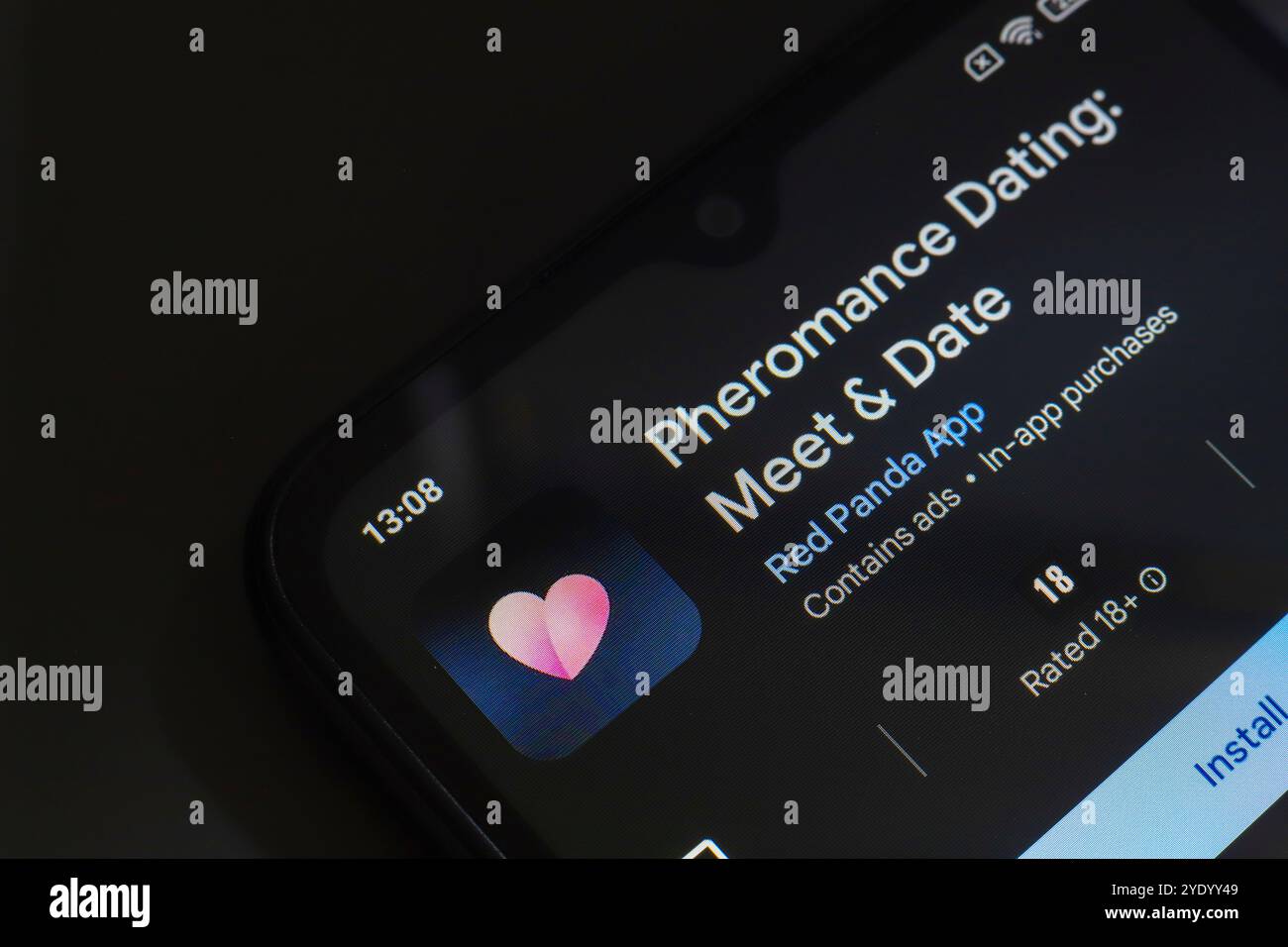 October 28, 2024, Brazil. In this photo illustration, the Pheromance ...