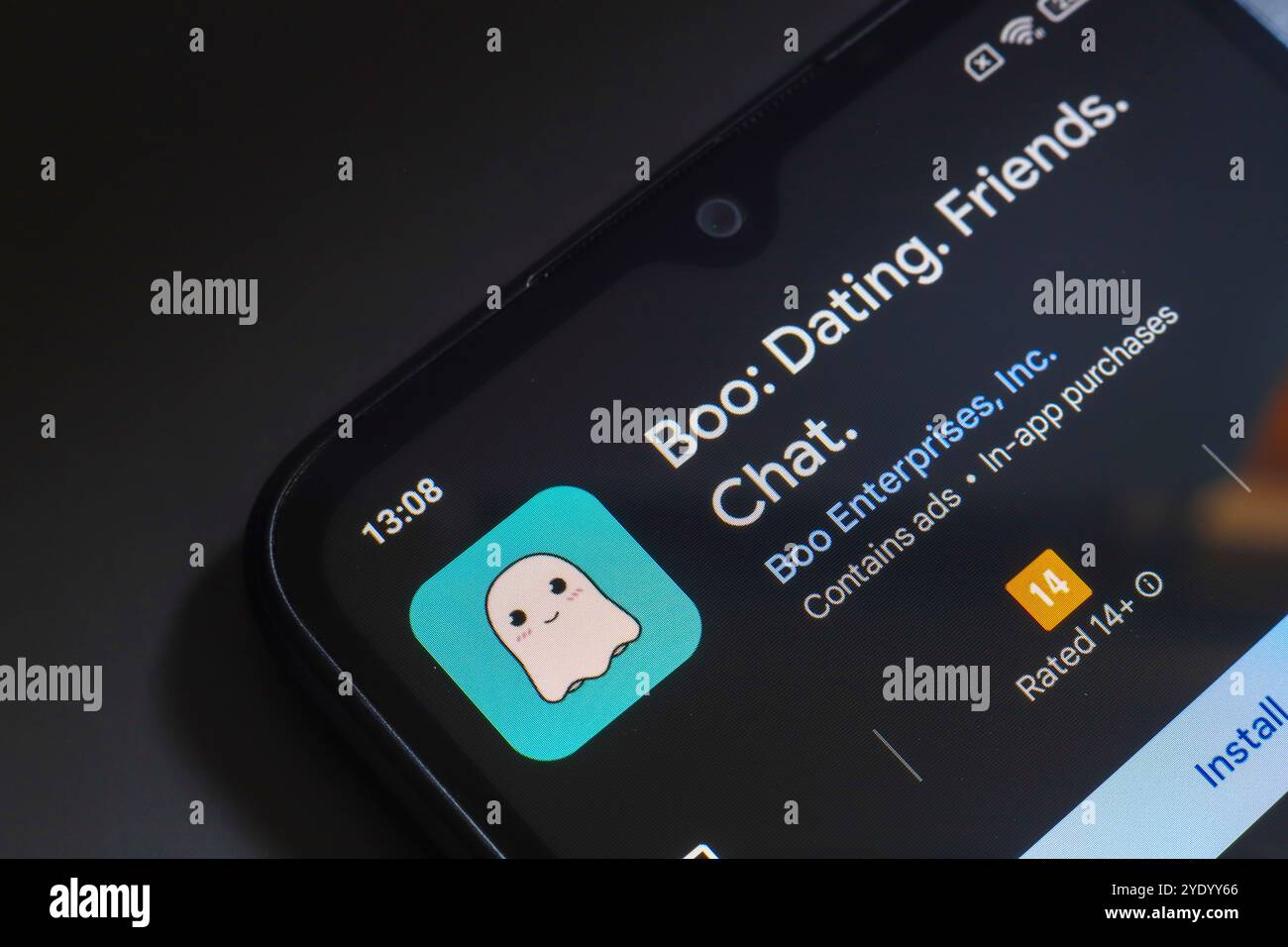 Boo marketing logo hi-res stock photography and images - Alamy