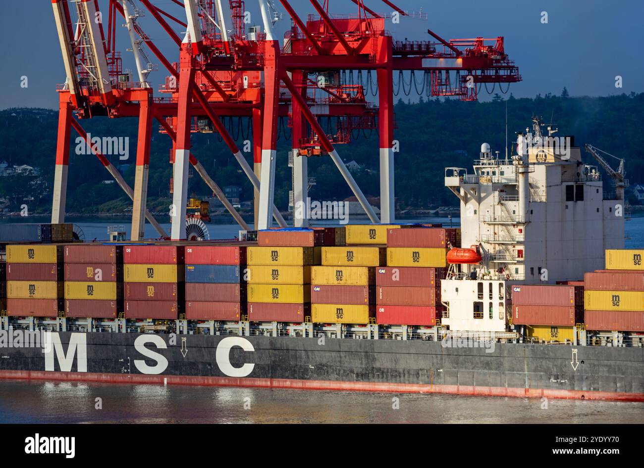 Container Port, Halifax, Nova Scotia, Canada Stock Photo - Alamy