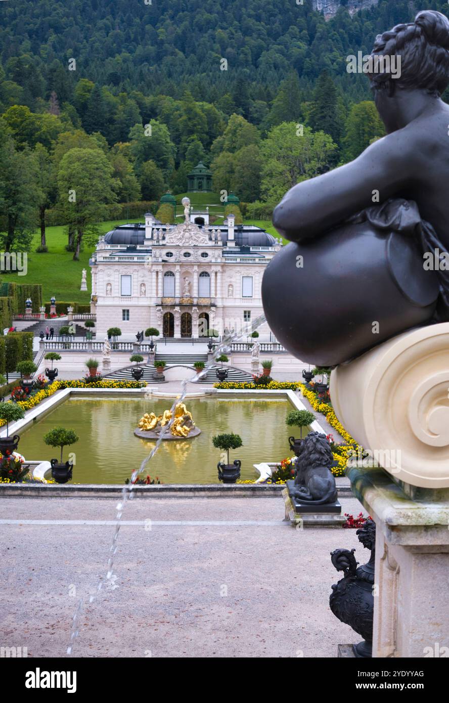 Linderhof Palace are considered one of the most beautiful creations of ...