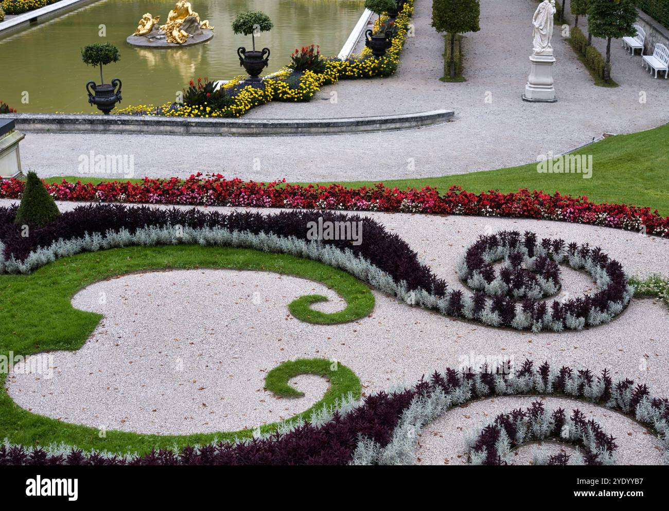 Linderhof Palace are considered one of the most beautiful creations of ...