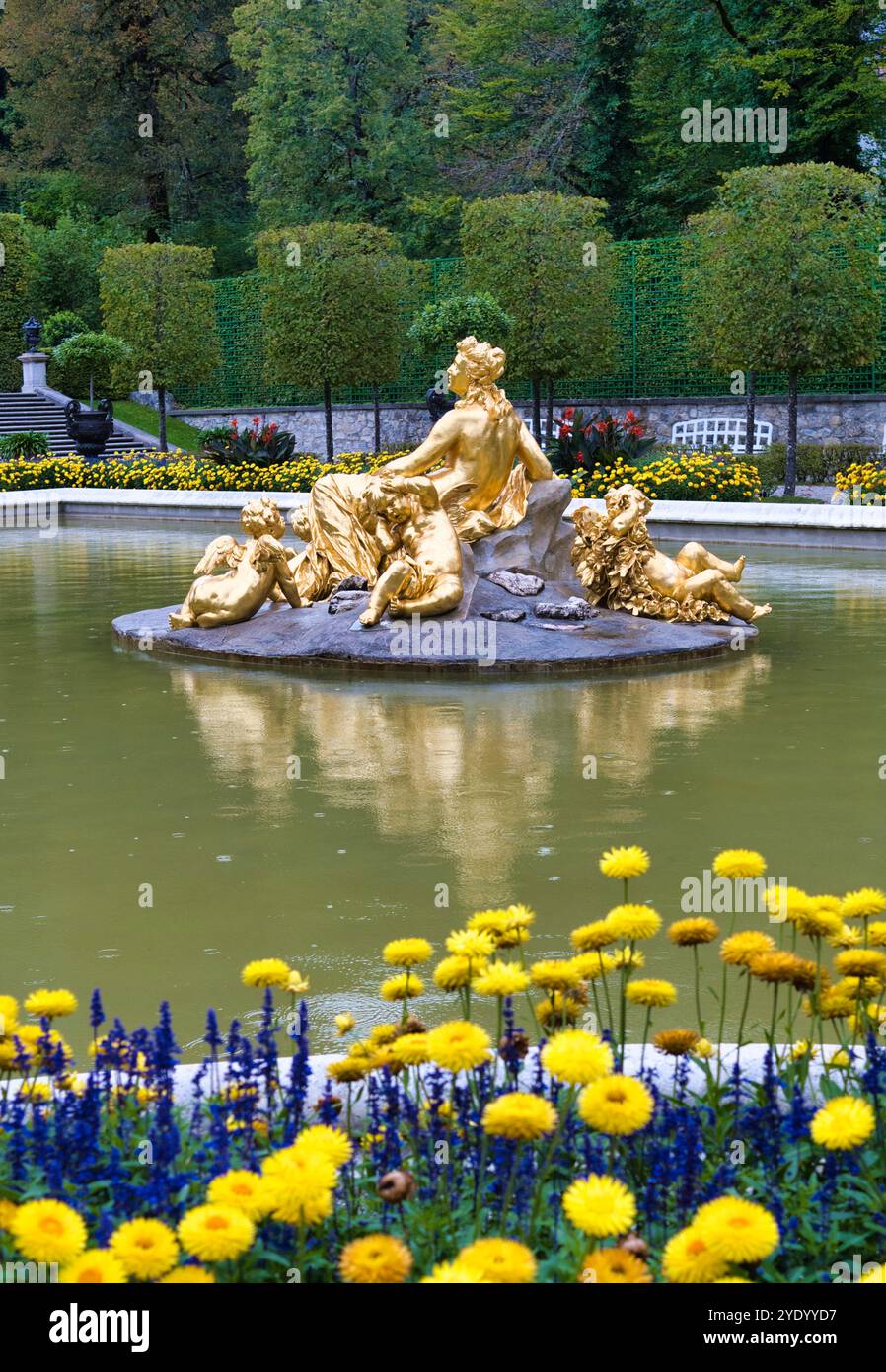 Linderhof Palace are considered one of the most beautiful creations of ...