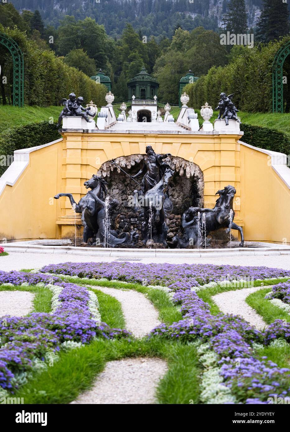 Linderhof Palace are considered one of the most beautiful creations of ...