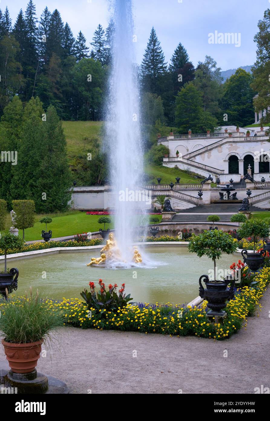 Linderhof Palace are considered one of the most beautiful creations of ...