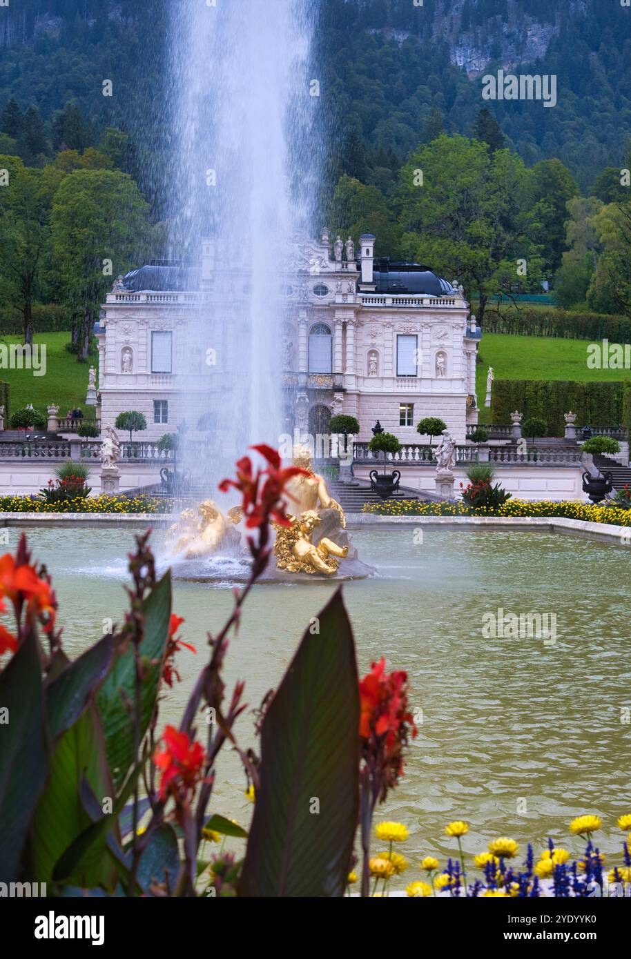 Linderhof Palace are considered one of the most beautiful creations of ...