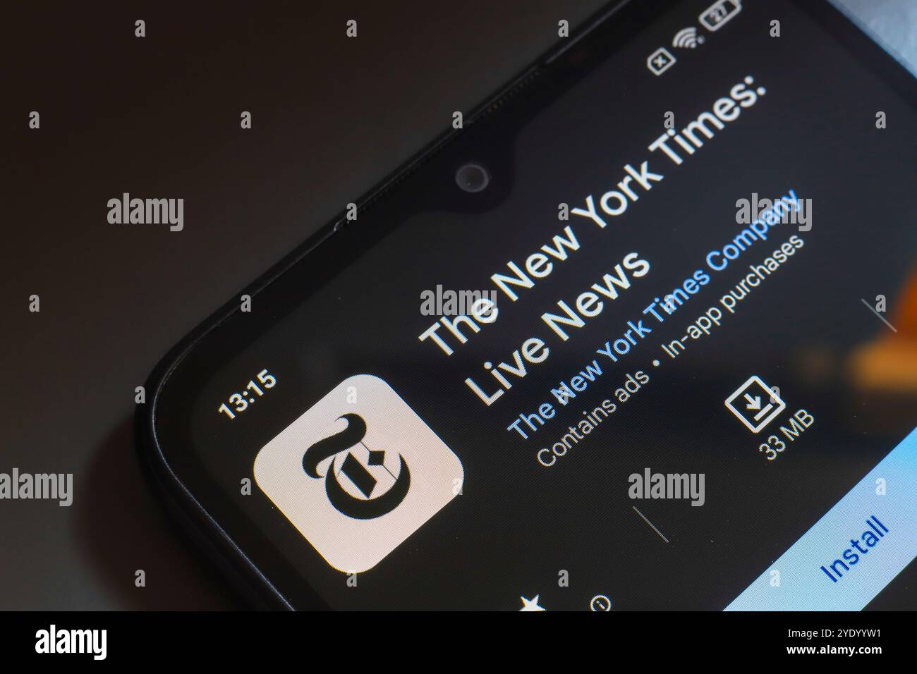 October 28, 2024, Brazil. In this photo illustration, the New York ...