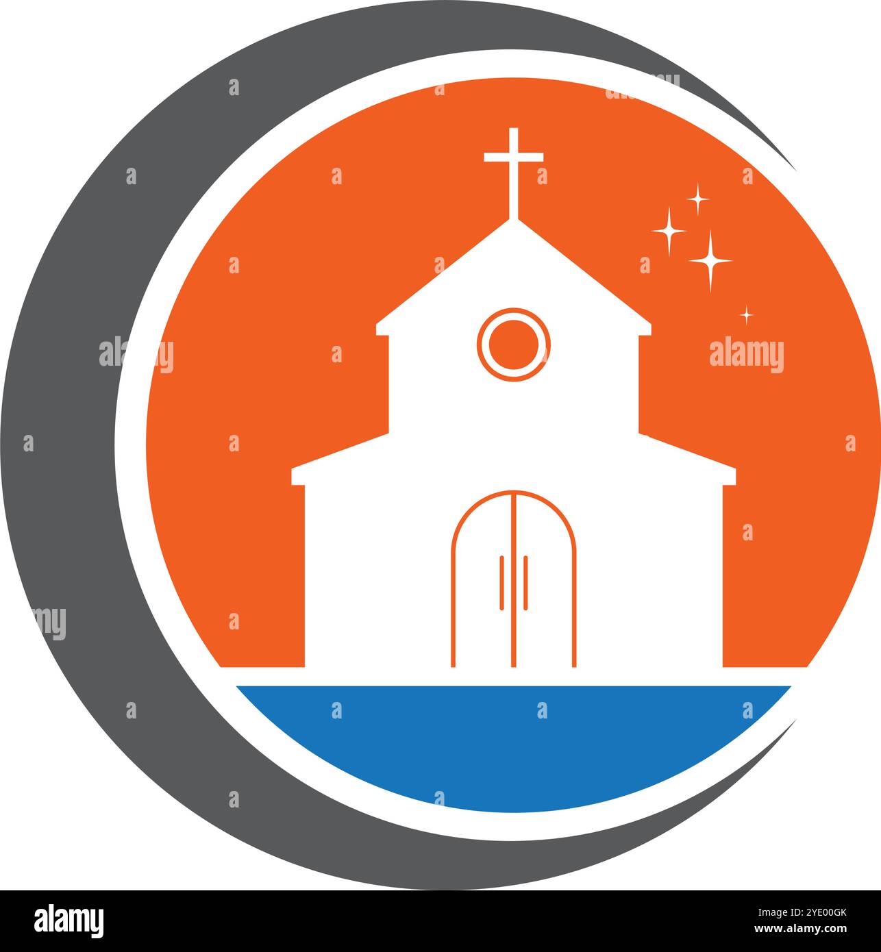 Church Element Icon Symbol Design Stock Vector Image & Art - Alamy