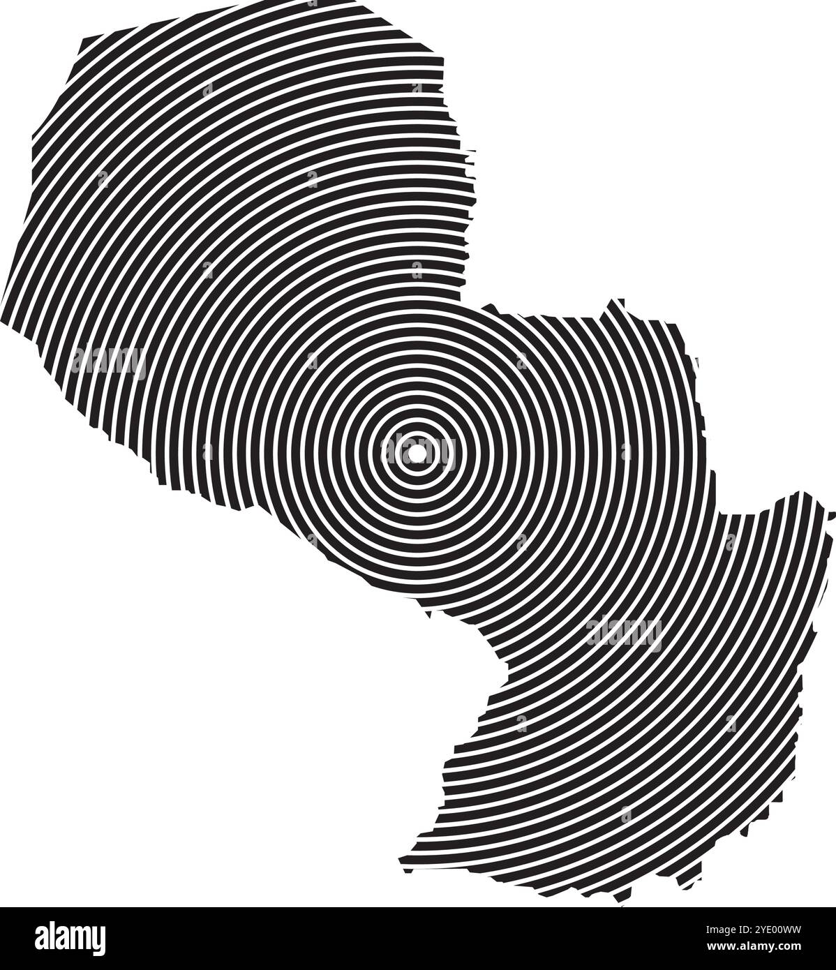 Paraguay Map Illustration Icon Symbol Design Stock Vector Image & Art ...