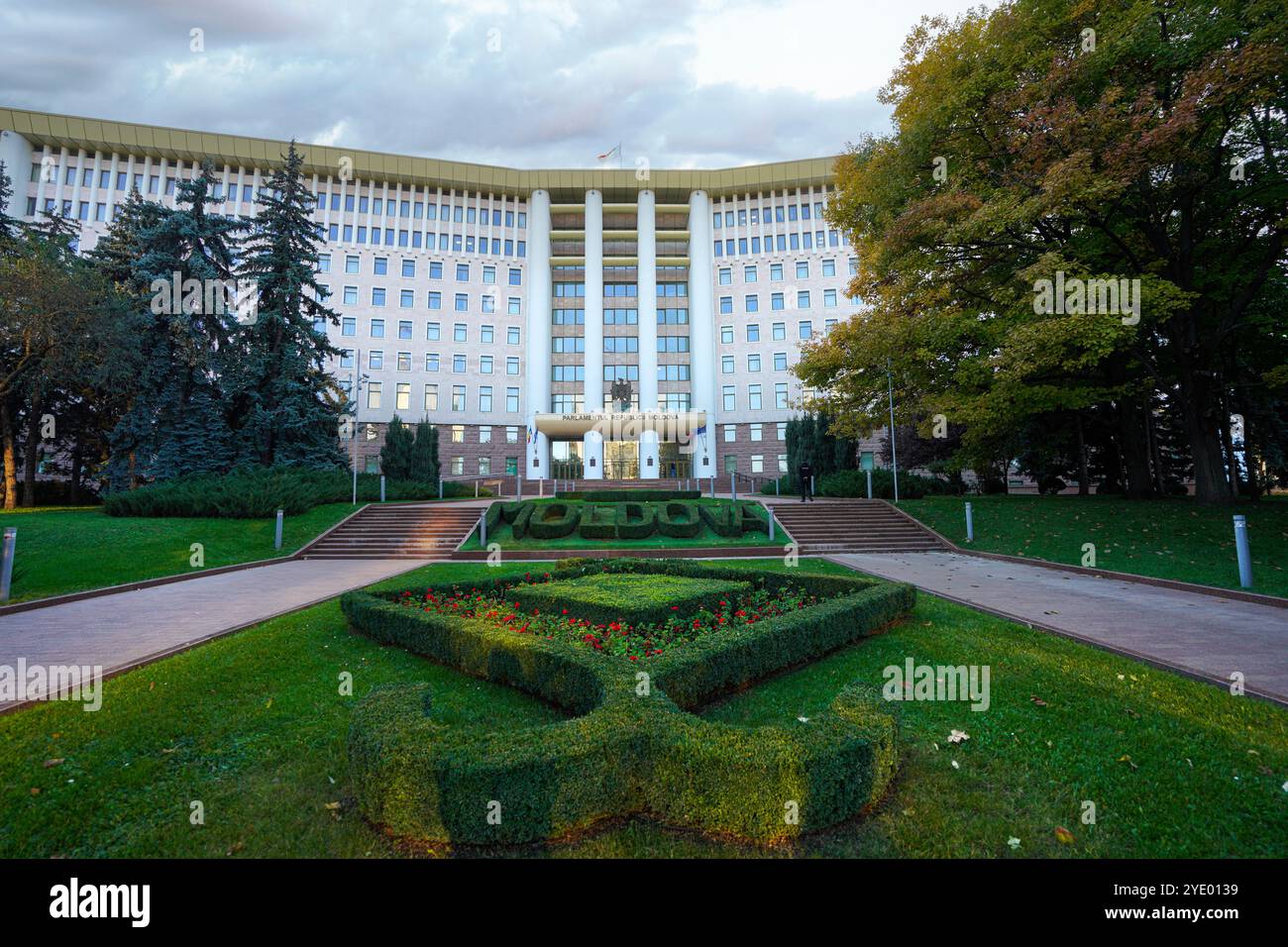 Parliament of the republic of moldova hi-res stock photography and ...
