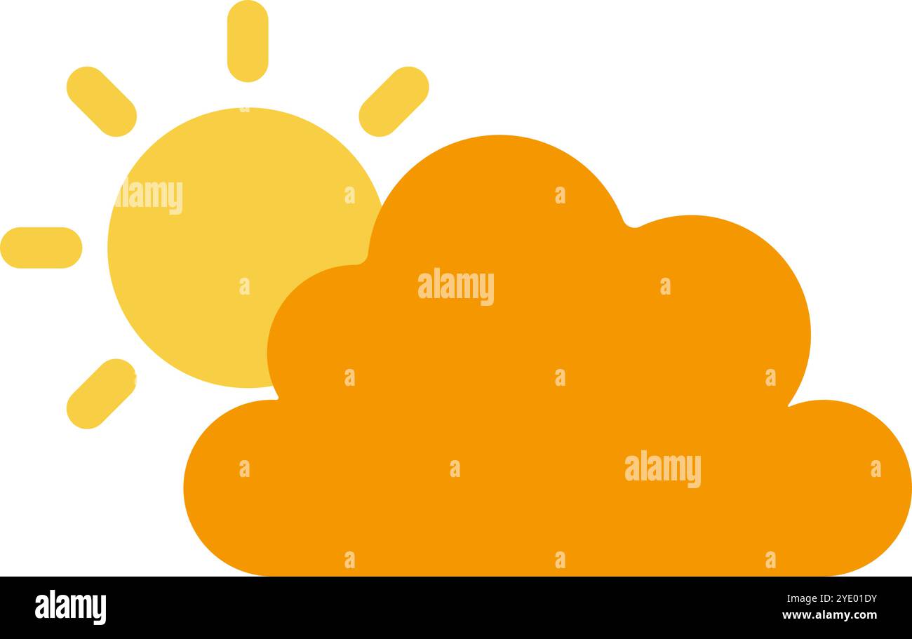 Flat design dusk icon. Editable vector Stock Vector Image & Art - Alamy
