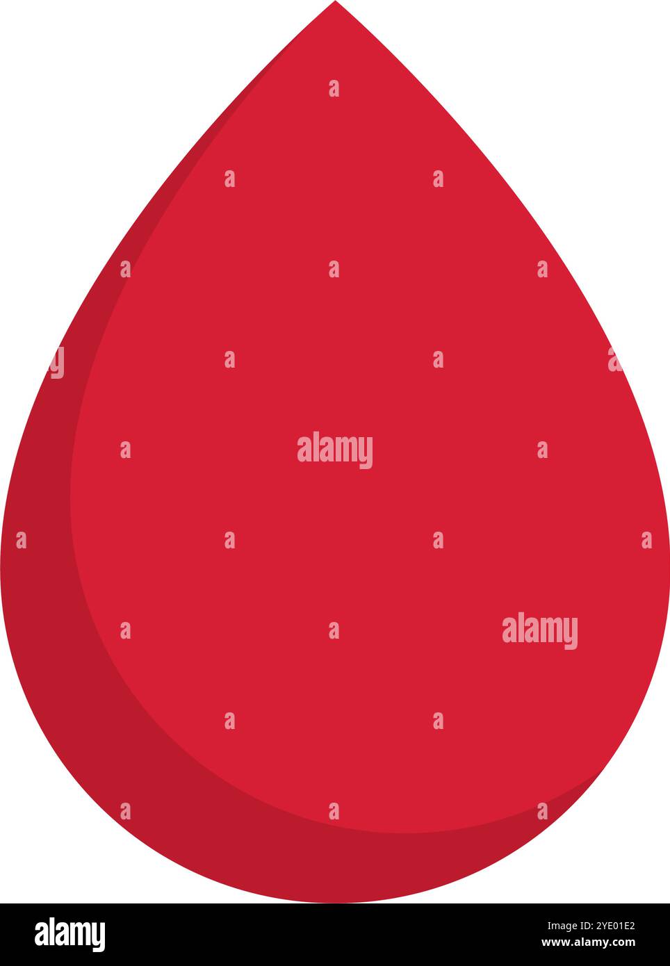 Red blood icon. Hemoglobin. Editable vector Stock Vector Image & Art ...