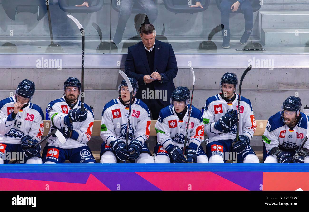 Zurich, Switzerland, 13th Sep 2024: Tom Pokel, head coach Straubing ...