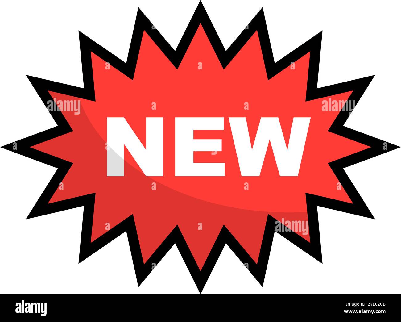 New product NEW icon. New release notice. Editable vector Stock Vector ...
