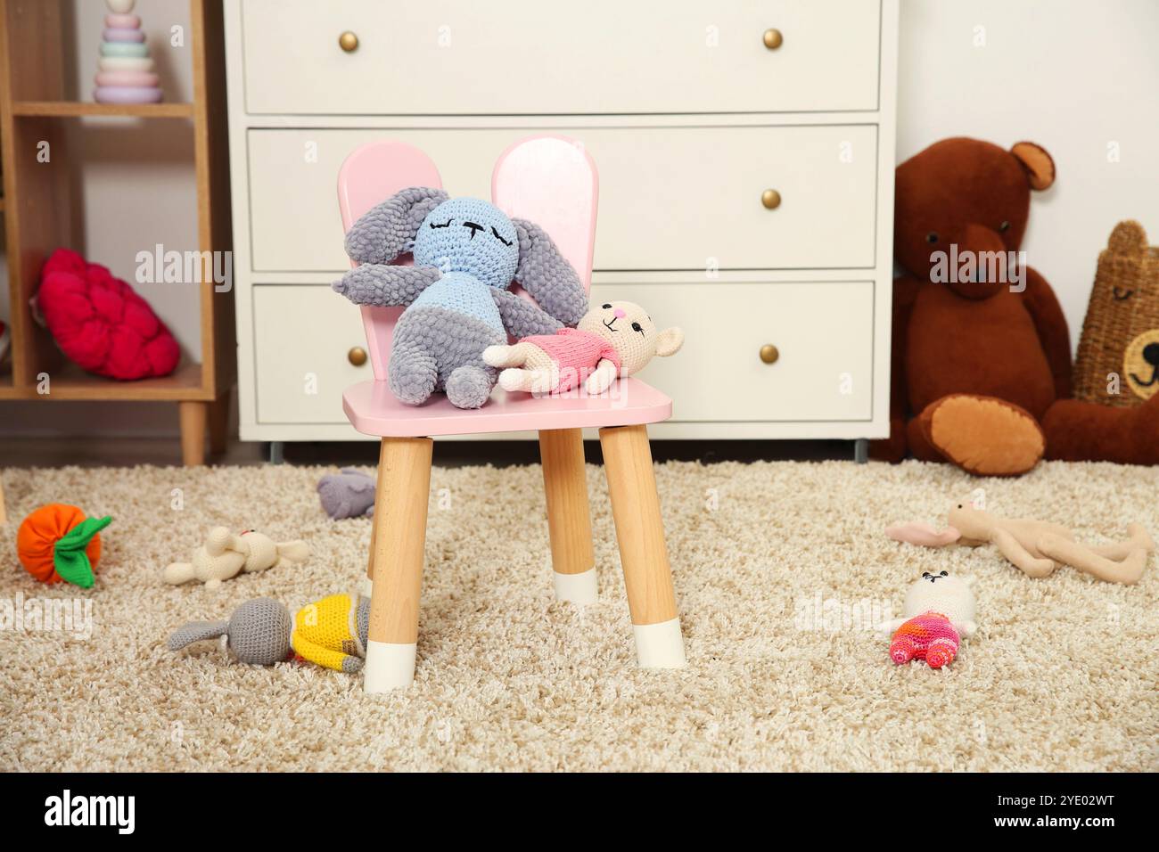 Kids playing in playroom hi-res stock photography and images - Alamy