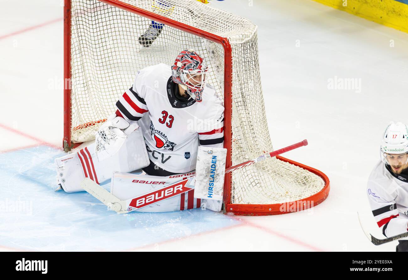 Kloten, Switzerland, 24th Sep 2024: #33 Kevin Pasche, goalkeeper ...