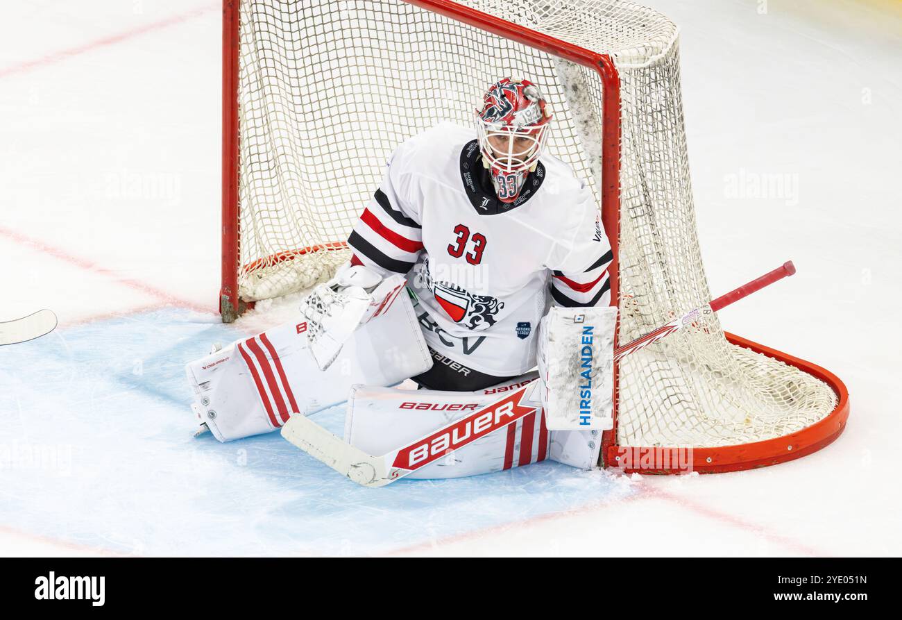 Kloten, Switzerland, 24th Sep 2024: #33 Kevin Pasche, goalkeeper ...
