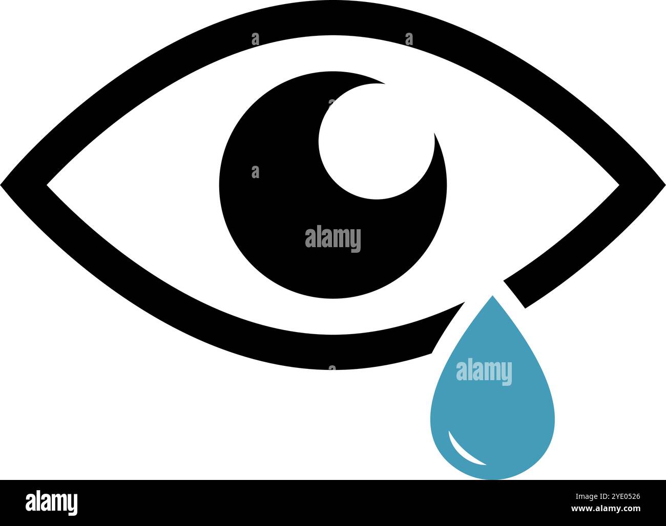 Wet eye tear hi-res stock photography and images - Alamy