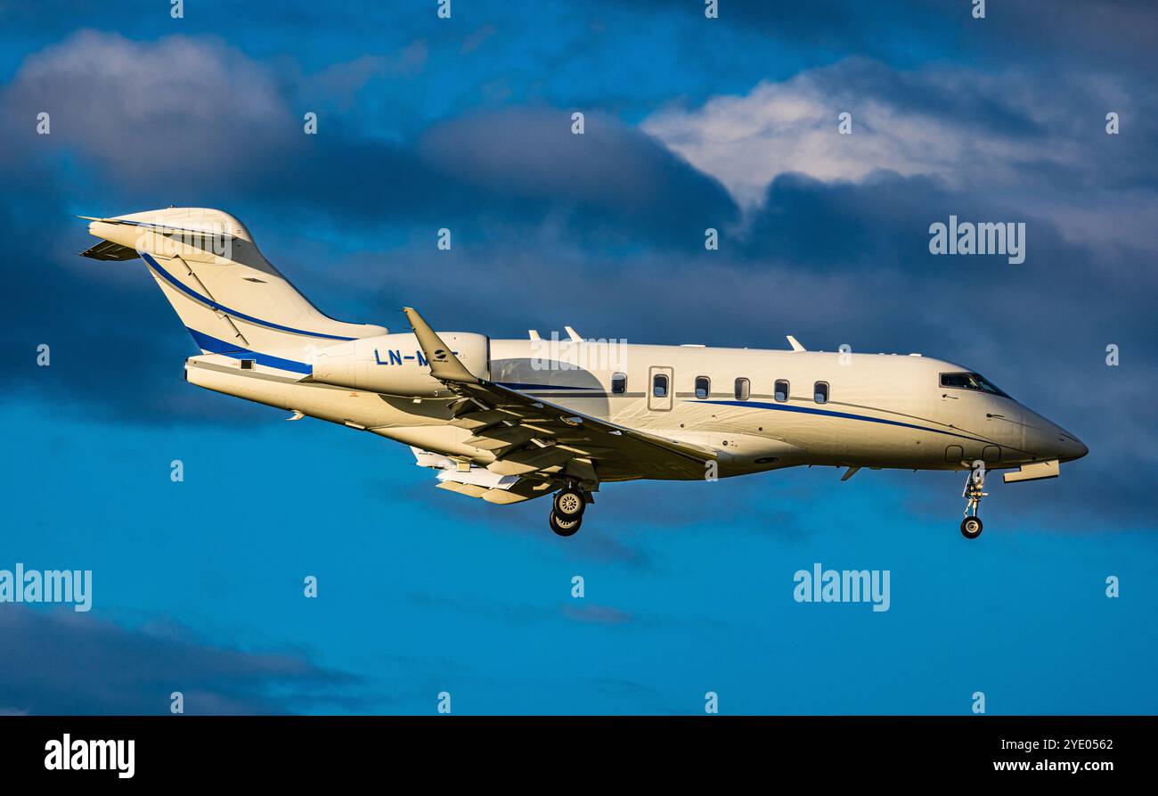 Zurich, Switzerland, 14th Jun 2024: A Bombardier Challenger 350 from ...