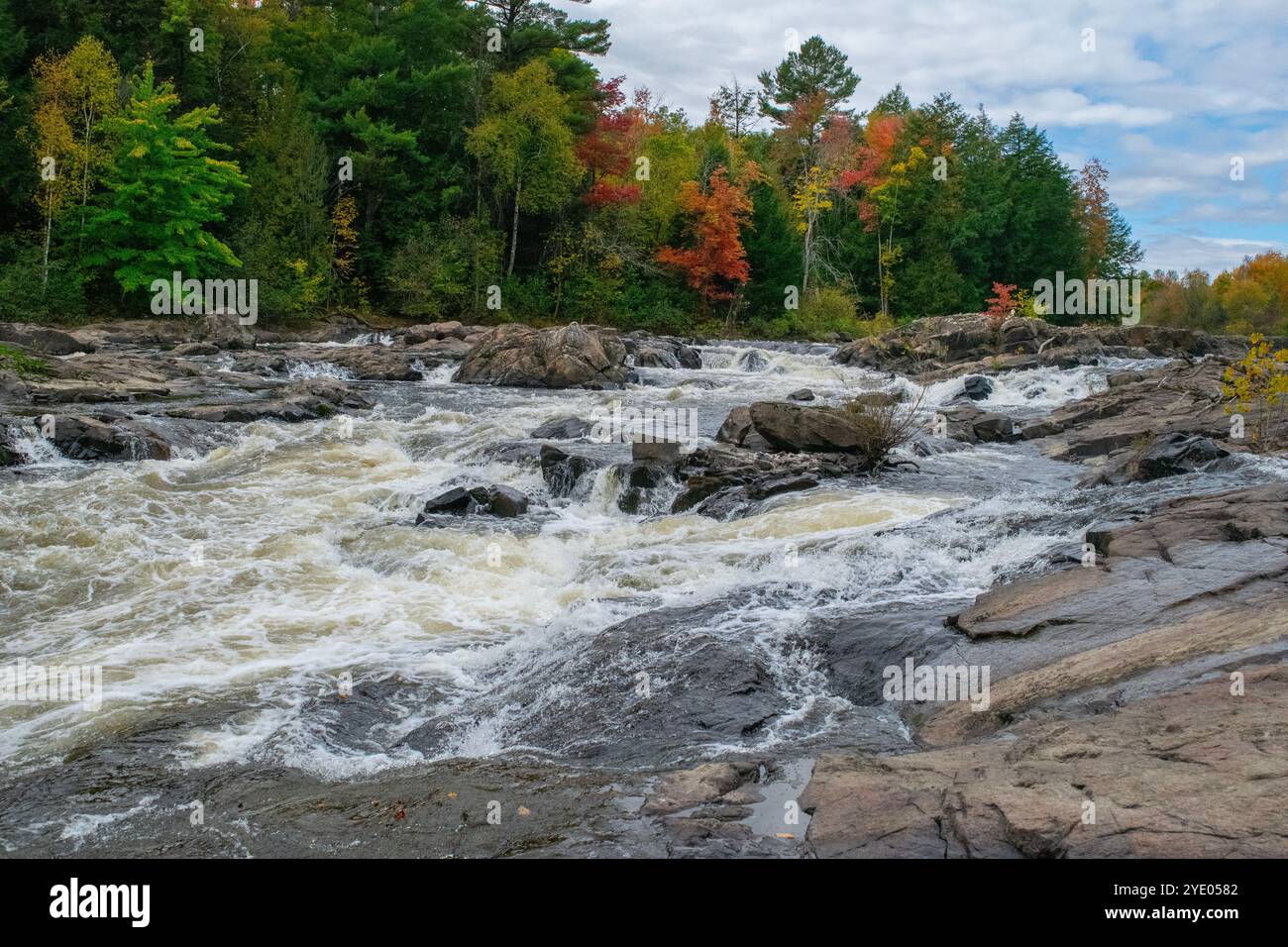 The North River at Wilson Falls Stock Photo - Alamy