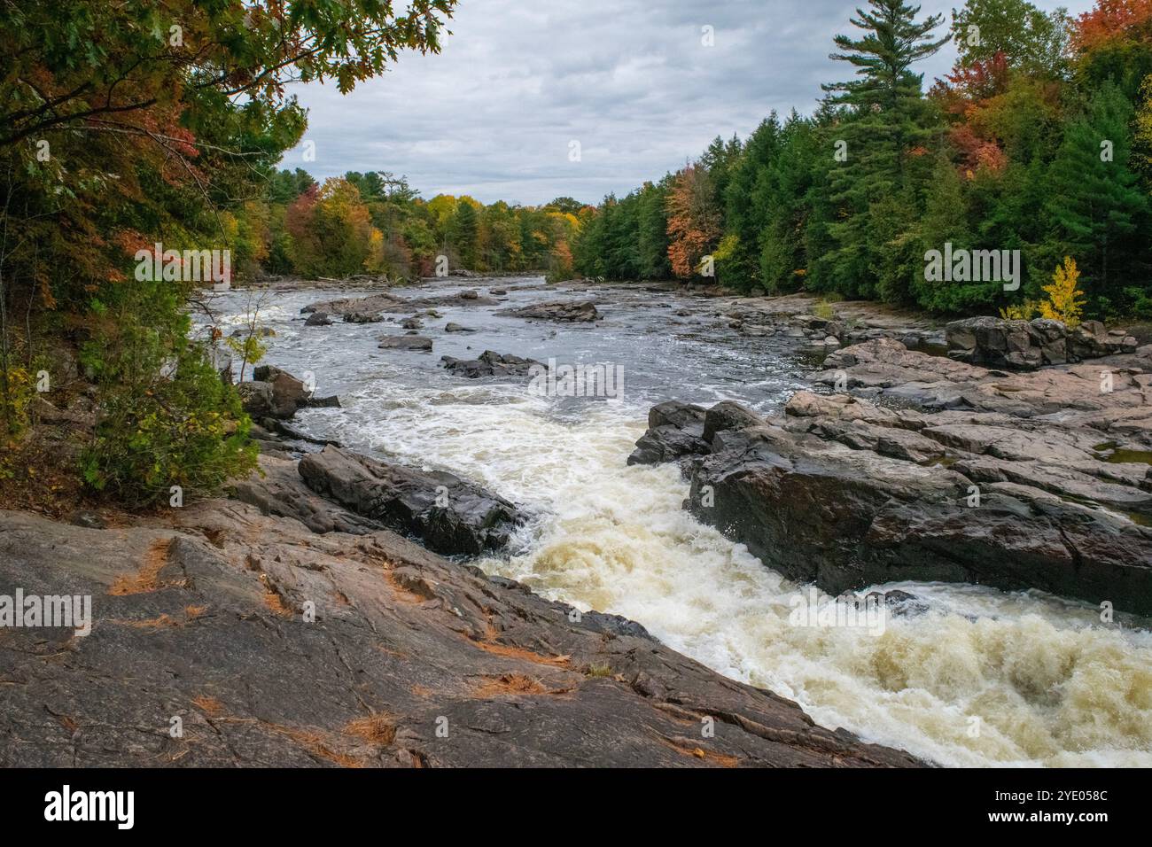 The North River at Wilson Falls Stock Photo - Alamy