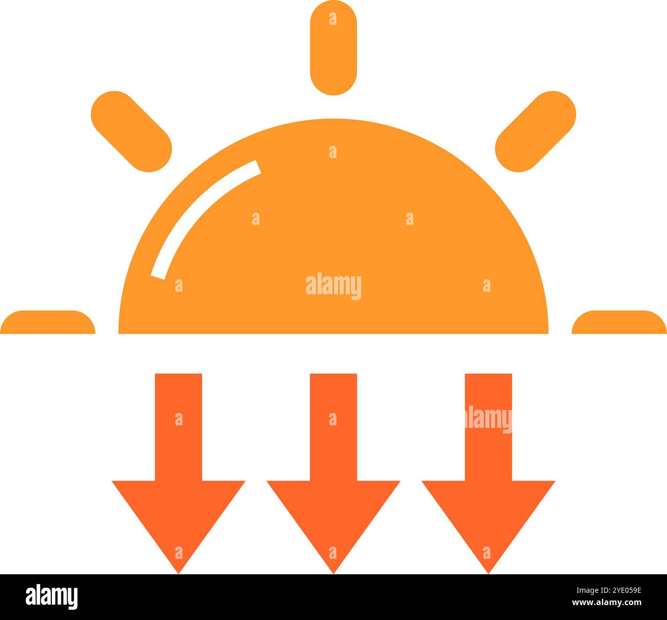 Spring sunset Cut Out Stock Images & Pictures - Alamy