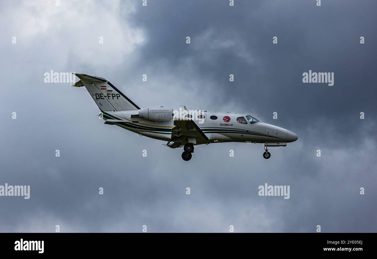Zurich, Switzerland, 15th Jun 2024: A Cessna 510 Citation Mustang from ...