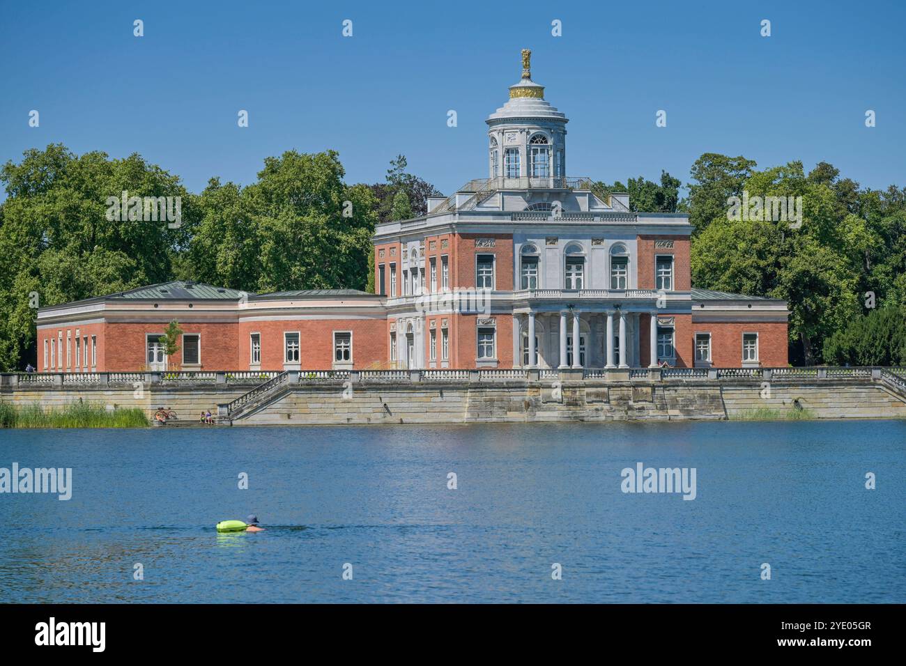 Marmorpalais, Neuer Garten, Heiliger See, Potsdam, Brandenburg ...