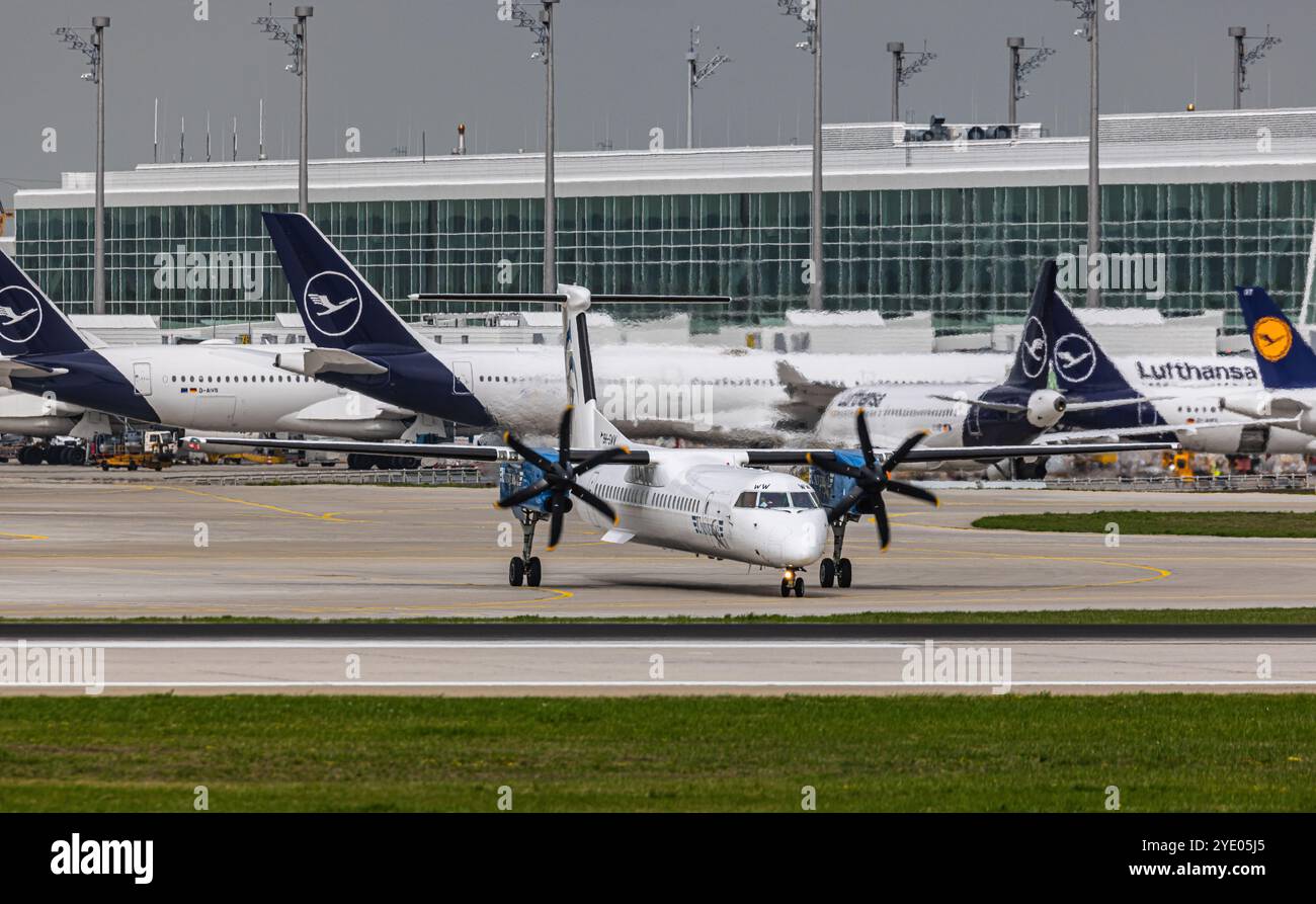 Munich, Germany, 9th Apr 2024: A Universal Air De Havilland Canada Dash ...