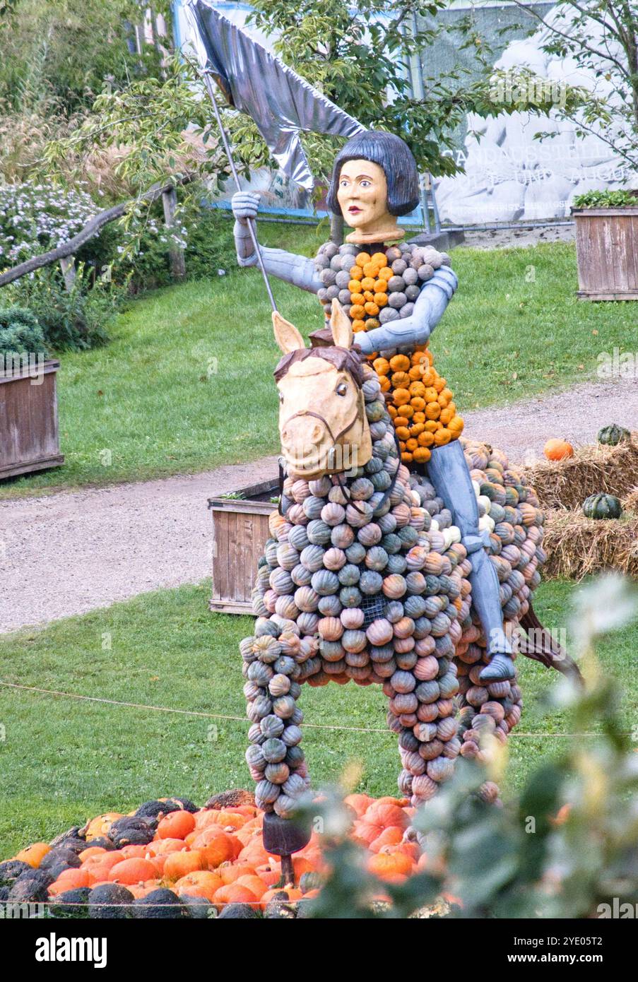 Beautiful pumpkin figures exhibition display in Germany Stock Photo - Alamy