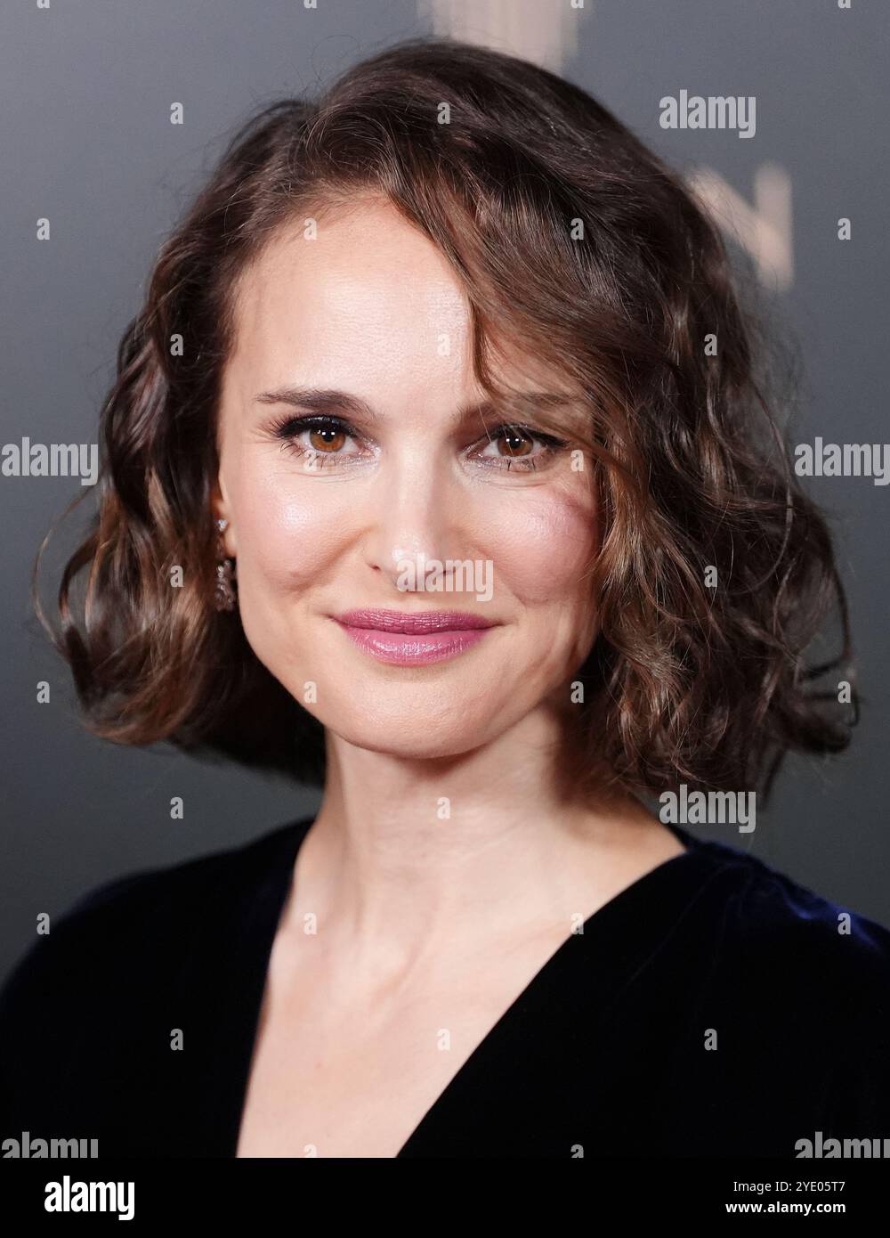 Natalie Portman on the red carpet ahead of the Ballon d'Or awards ...