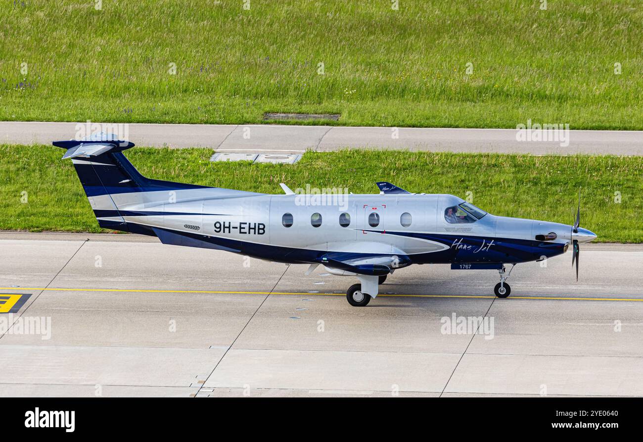 Zurich, Switzerland, 5th May 2024: A Pilatus PC12 NG from Alliance ...