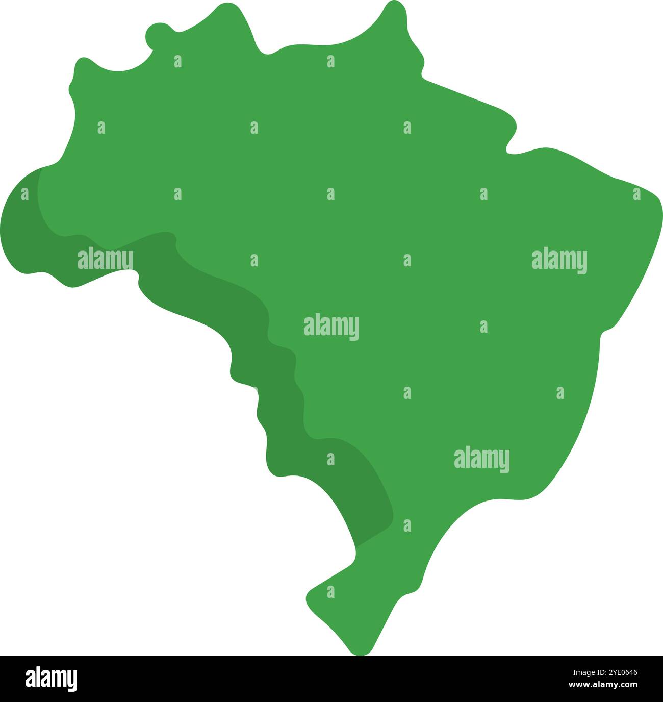 Brazilian map hi-res stock photography and images - Alamy