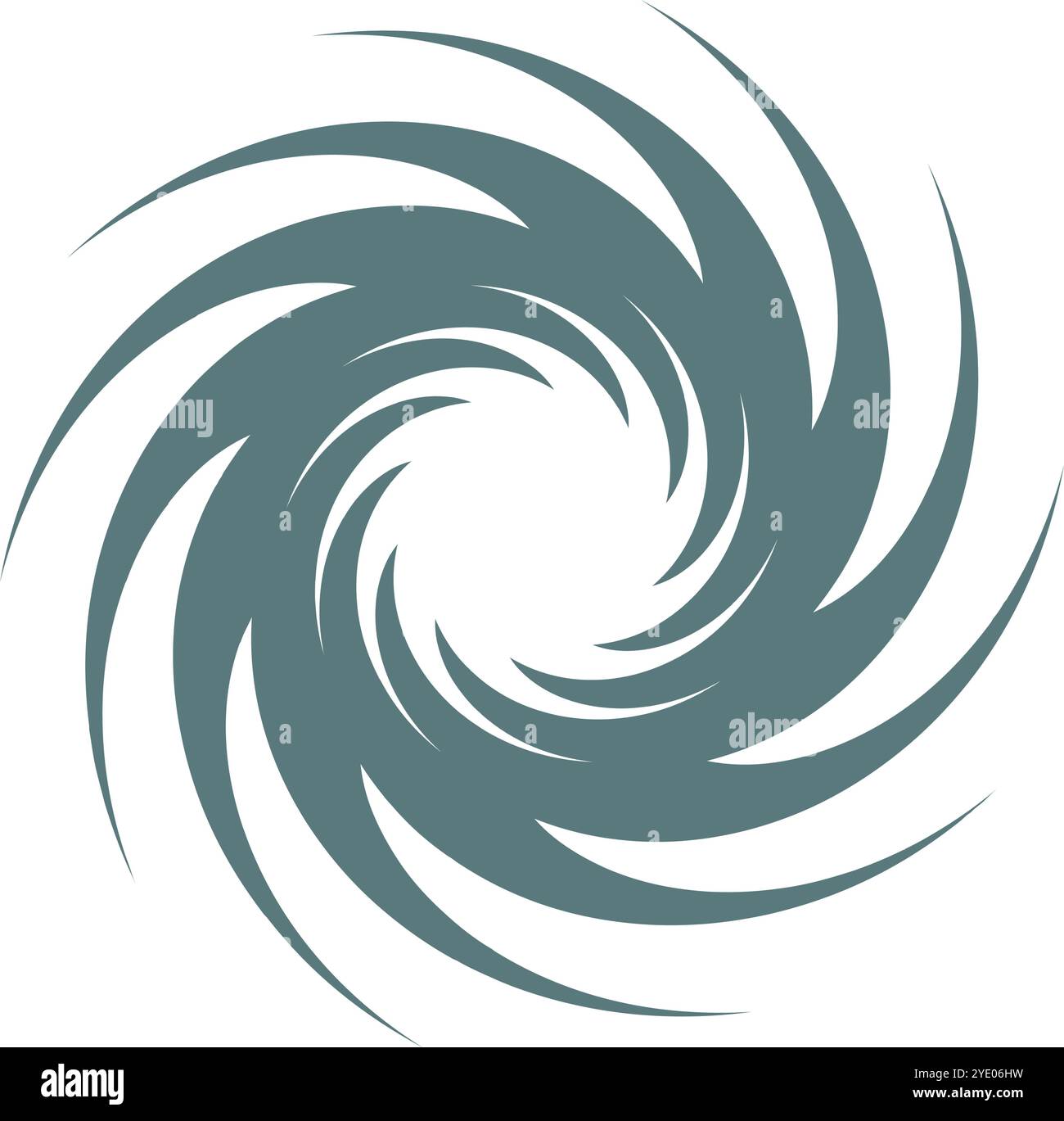 Powerful typhoon icon. Hurricane. Editable vector Stock Vector Image ...