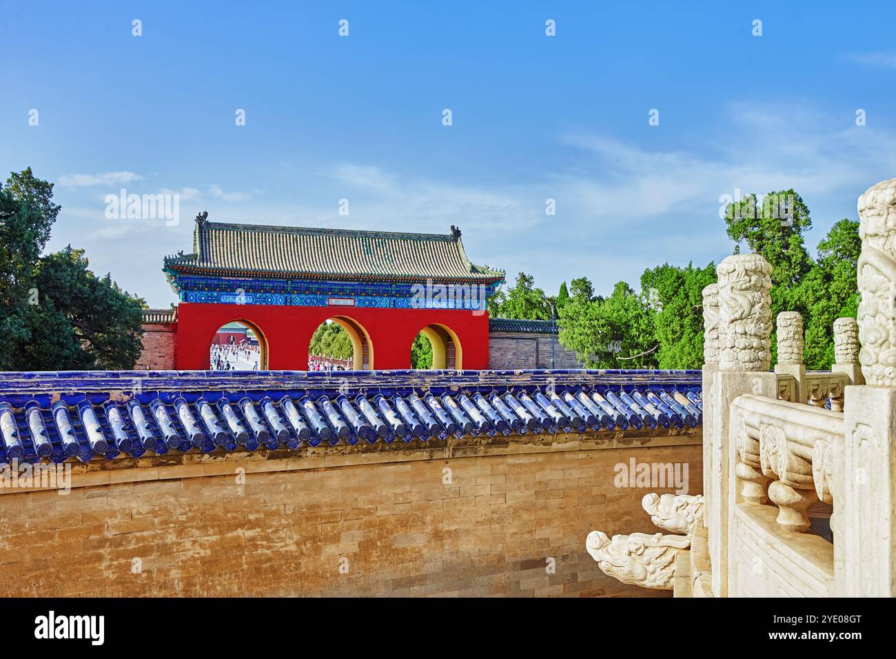 Lingxing Gate of the Circular Mound Altar in the complex the Temple of ...