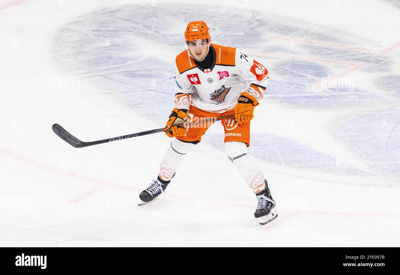 Zurich, Switzerland, 8th Oct 2024: #74 Brandon Whistle, forward ...