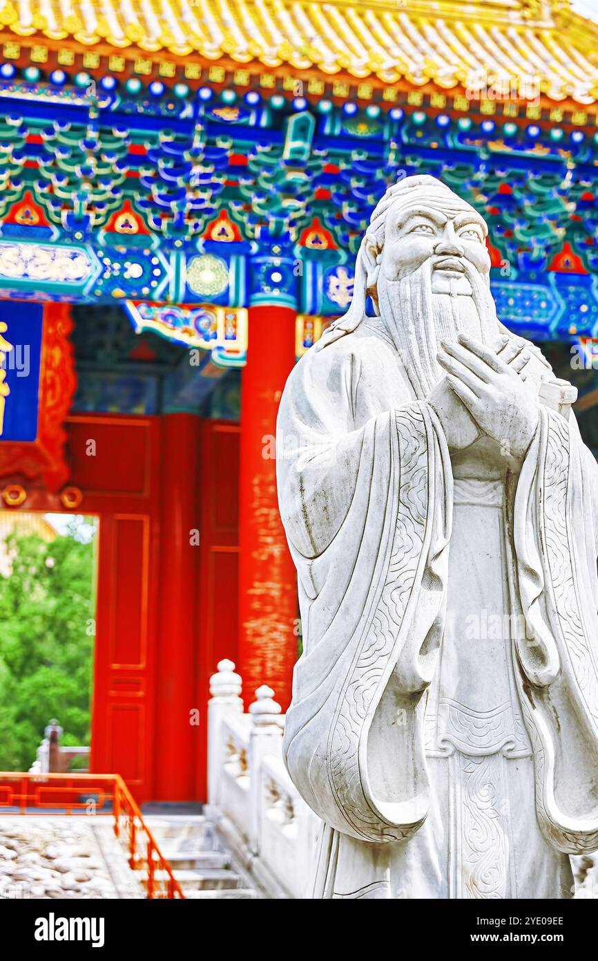 Philosopher thinker chinese confucius china hi-res stock photography ...