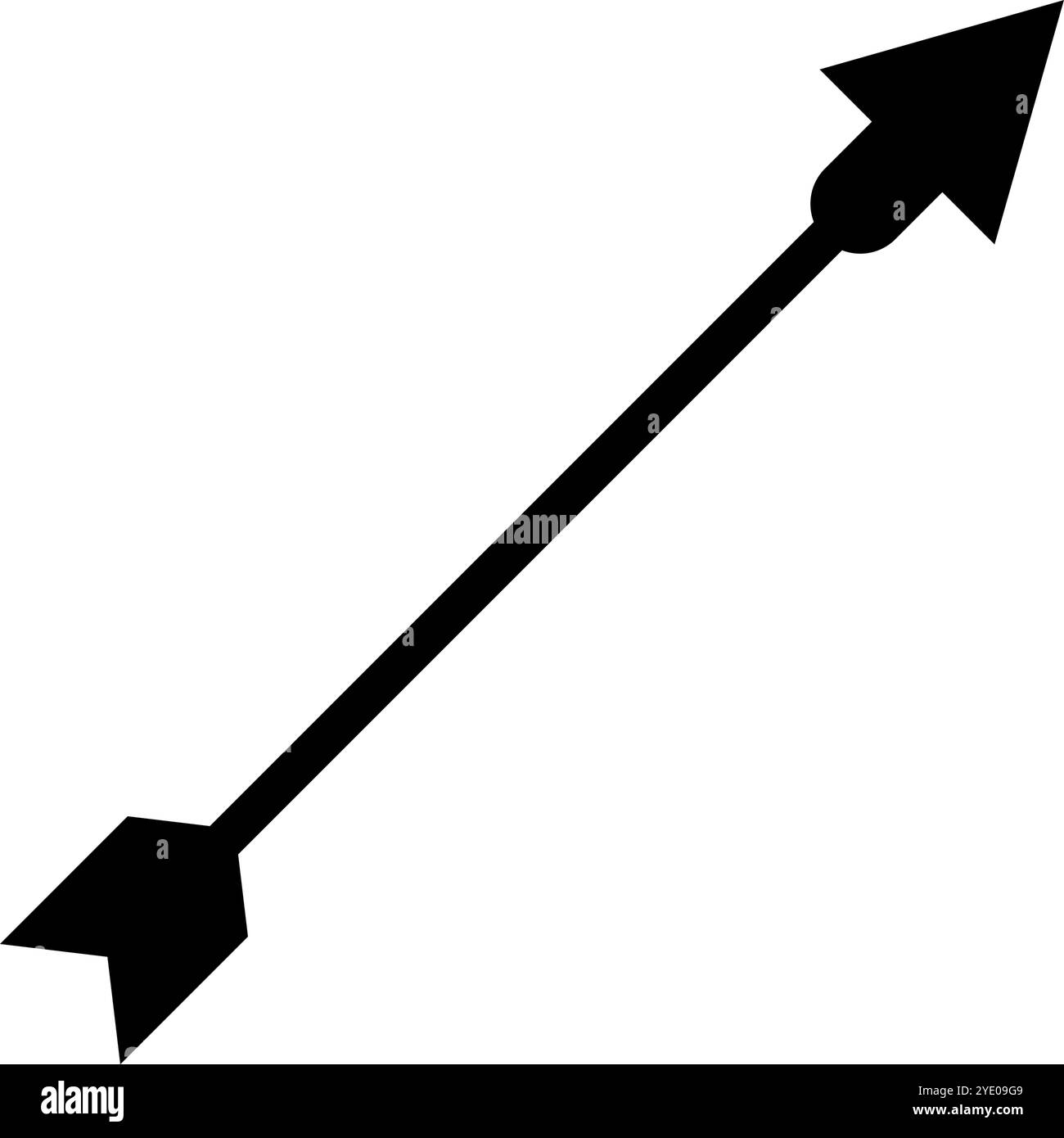 Bow and arrow refill icon. Editable vector Stock Vector Image & Art - Alamy