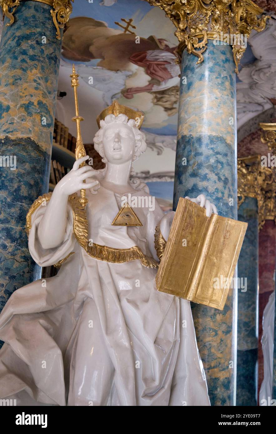 Wiblingen Abbey library is a baroque book hoard and one of the finest ...