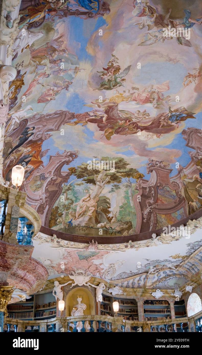 Wiblingen Abbey library is a baroque book hoard and one of the finest ...