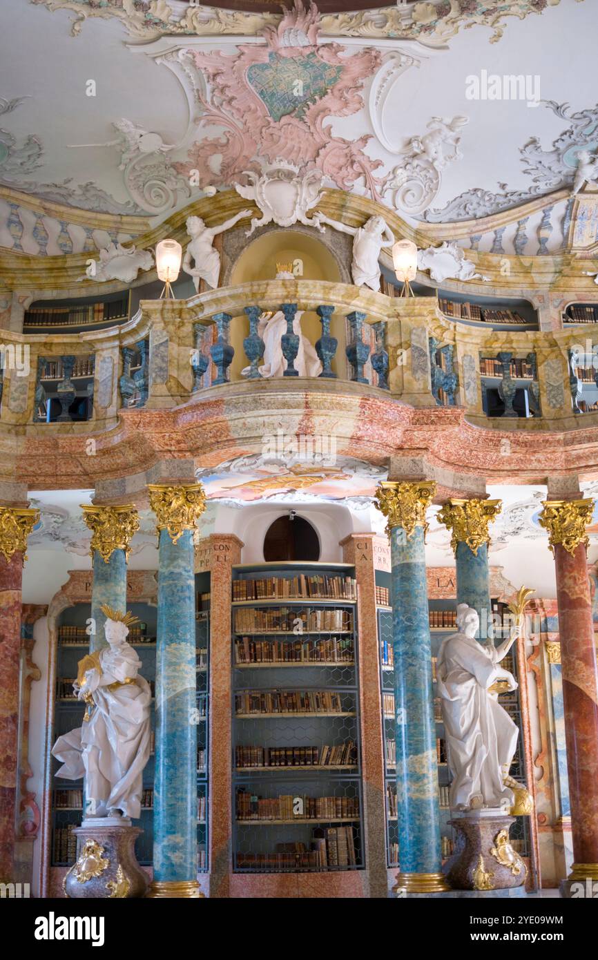Wiblingen Abbey library is a baroque book hoard and one of the finest ...