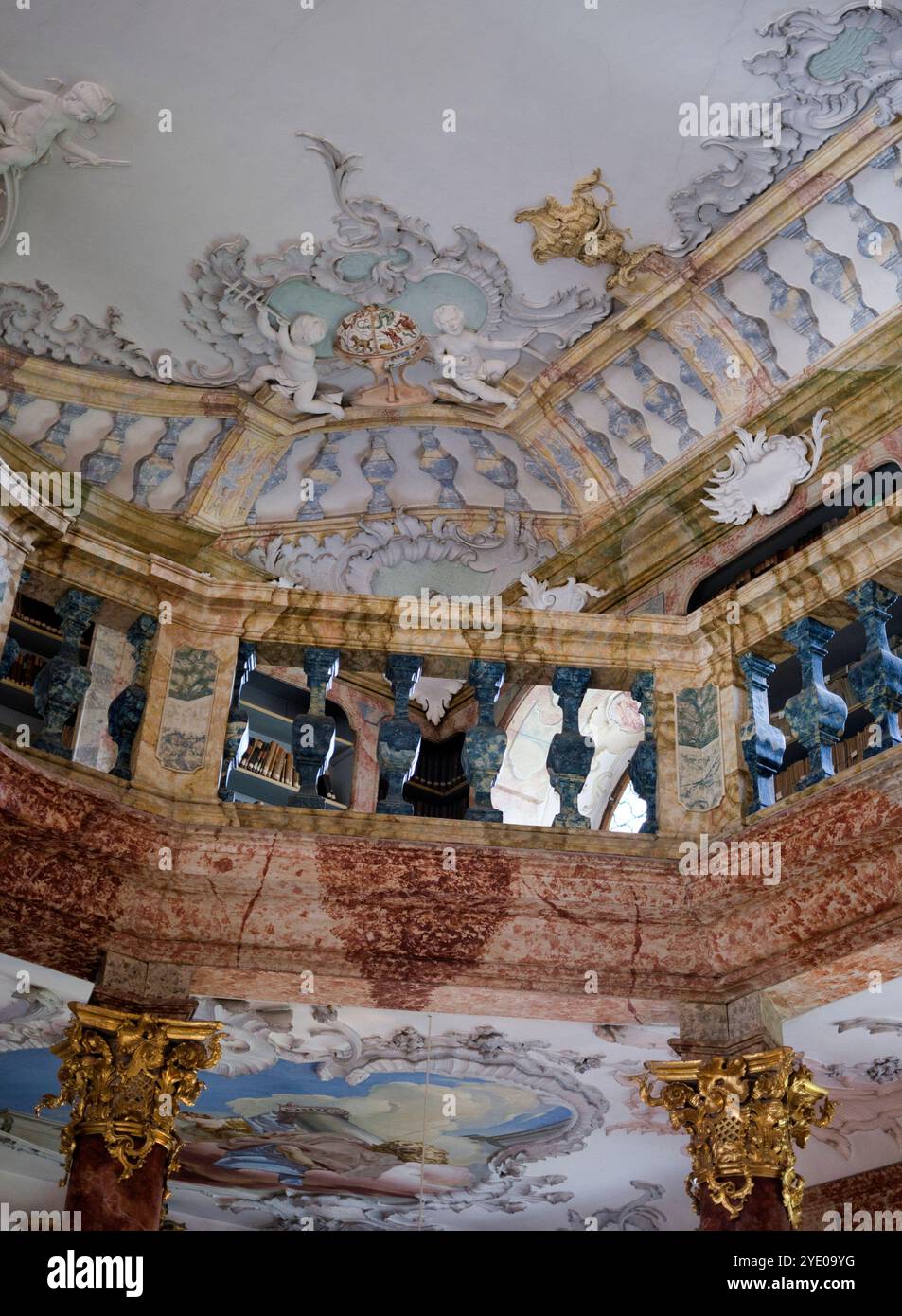 Wiblingen Abbey library is a baroque book hoard and one of the finest ...