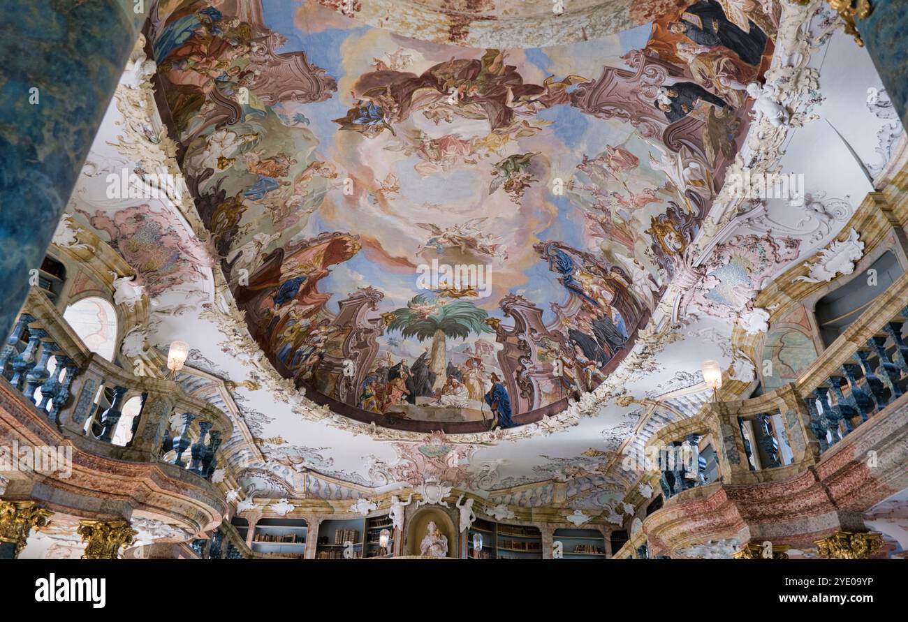 Wiblingen Abbey library is a baroque book hoard and one of the finest ...
