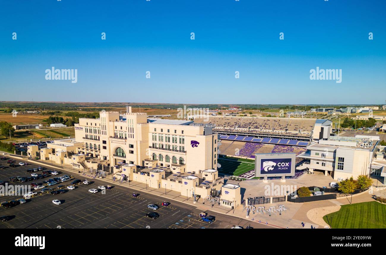 Manhattan, KS - September 26, 2024: Bill Snyder Family Stadium on The ...