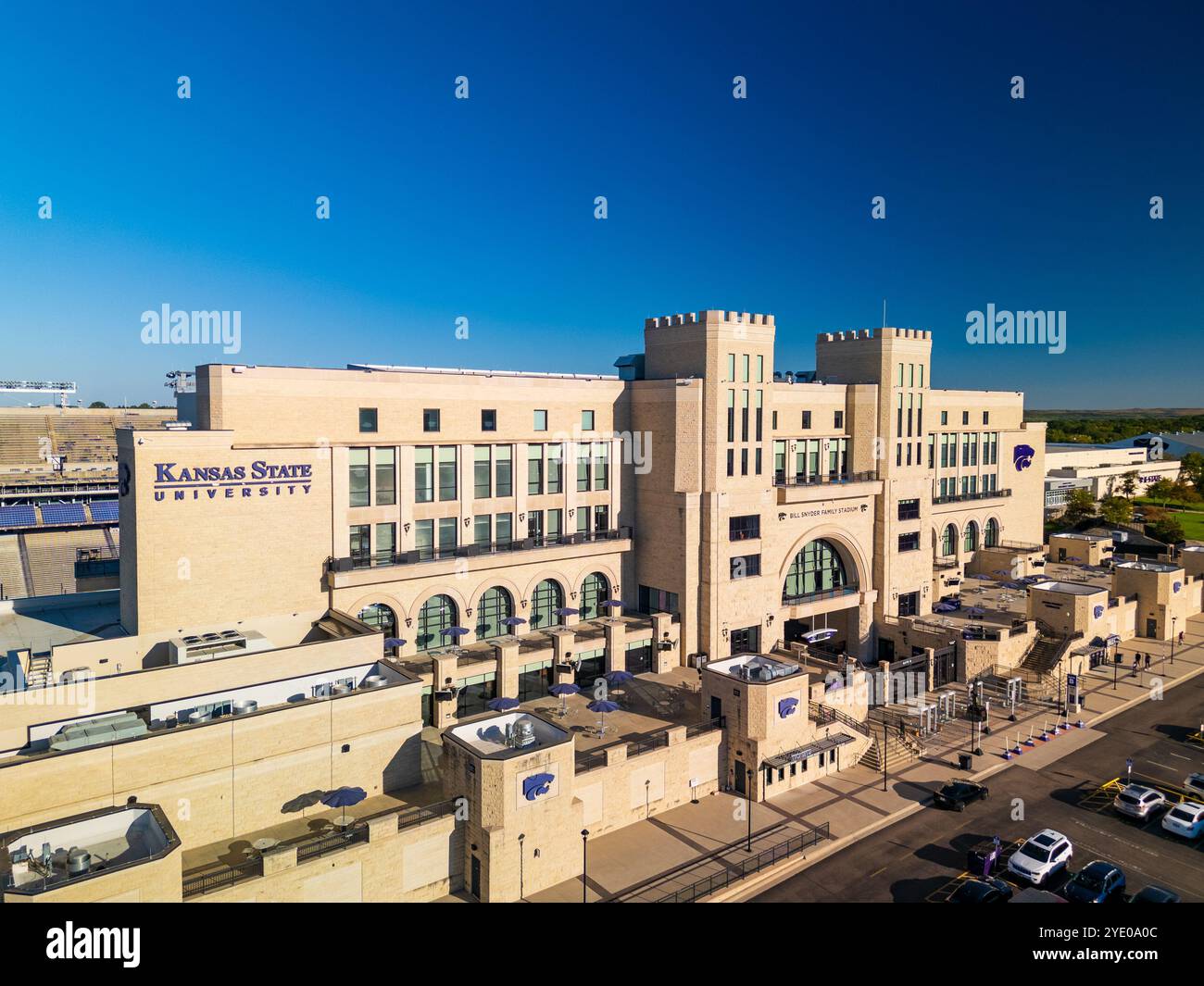 Manhattan, KS - September 26, 2024: Bill Snyder Family Stadium on The ...