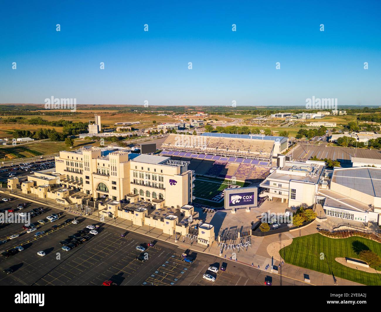 Manhattan, KS - September 26, 2024: Bill Snyder Family Stadium on The ...