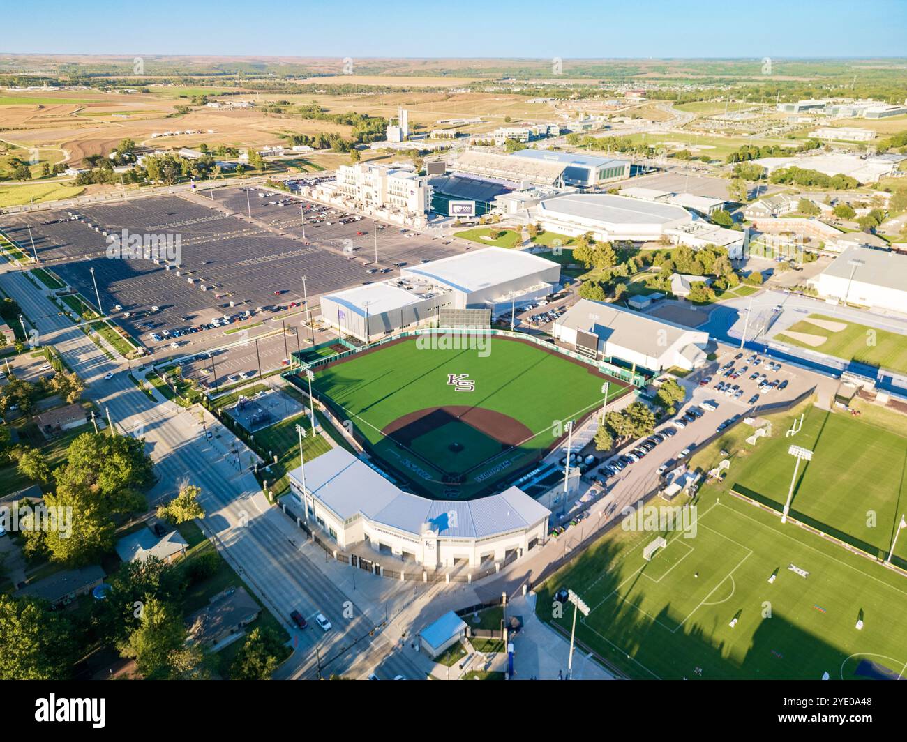 Manhattan, KS - September 26, 2024: Tointon Family Stadium, home of ...