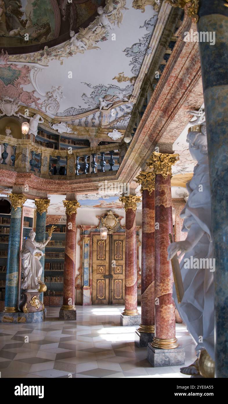 Wiblingen Abbey library is a baroque book hoard and one of the finest ...