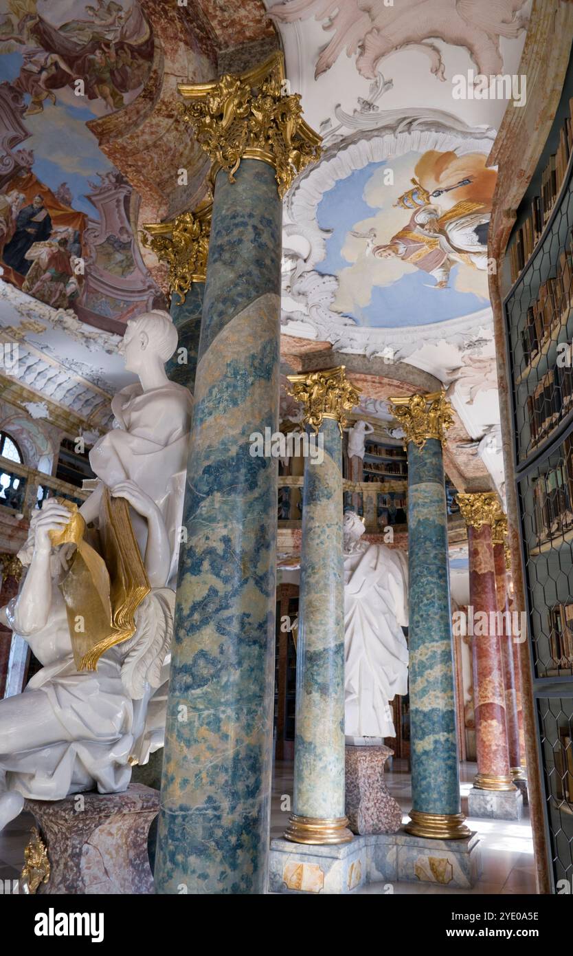 Wiblingen Abbey library is a baroque book hoard and one of the finest ...