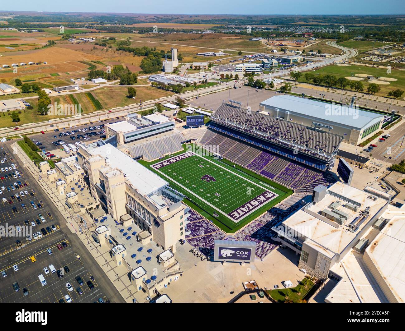 Manhattan, KS - September 27, 2024: Bill Snyder Family Stadium on The ...